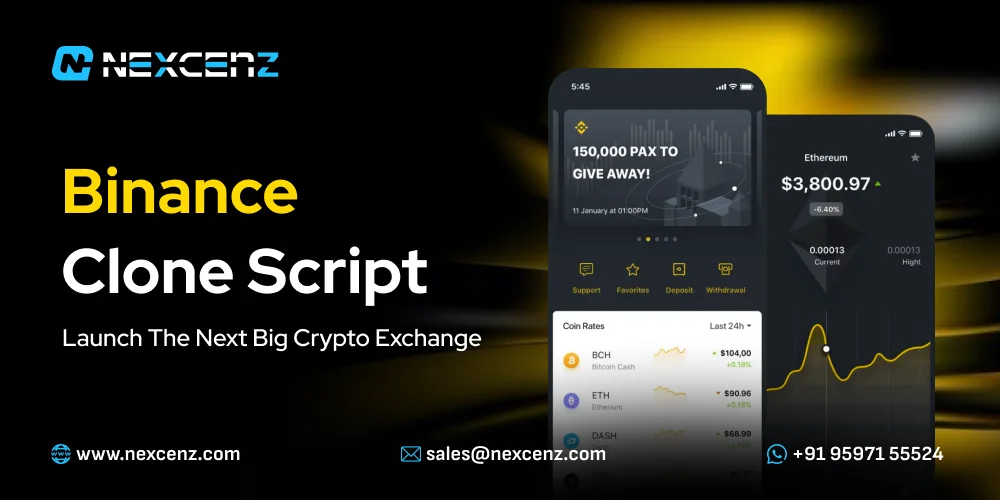 High Performance Whitelabel Binance Clone Script