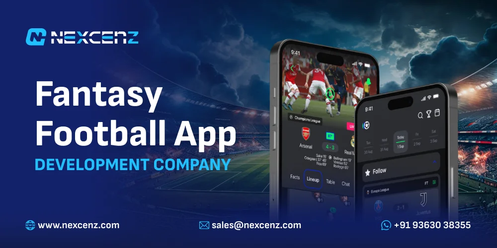 Best Fantasy Football App Development company - Nexcenz
