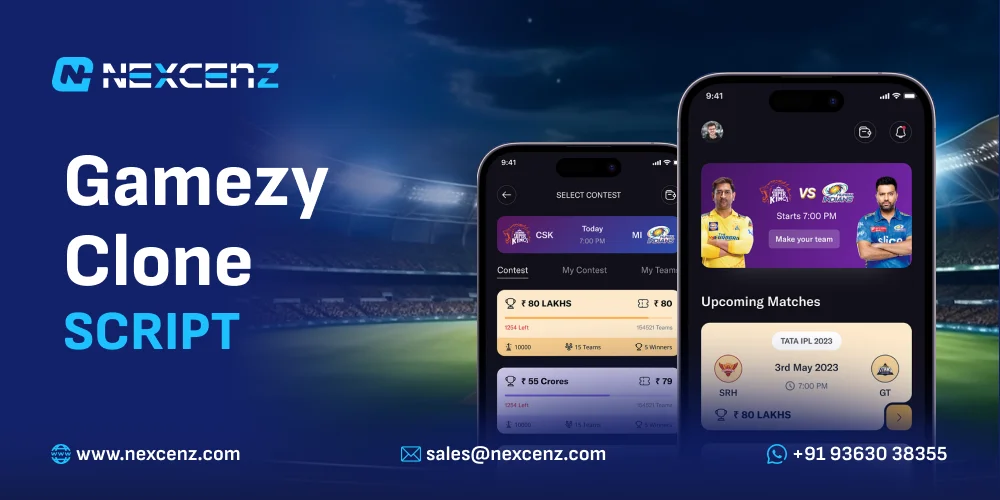 Gamezy Clone Script Development Service - Nexcenz